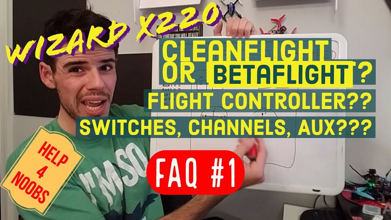 Wizard X220 Setup FAQ#1 - Extra Info to Help Get Flying - YouTube
