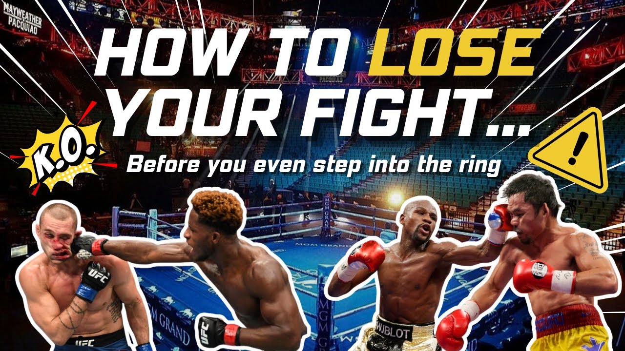 How to LOSE your fight before it even starts… (3 FIGHT WEEK MISTAKES ...