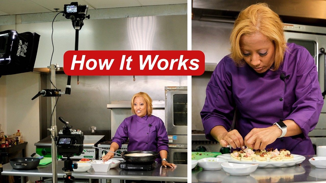 How Are Cooking Shows Filmed? Shrimp and Lobster Deviled Eggs Recipe ...