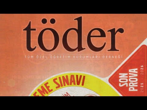TÖDER SON PROVA TYT BİYOLOJİ ÇÖZÜMLERİ 2025-2026