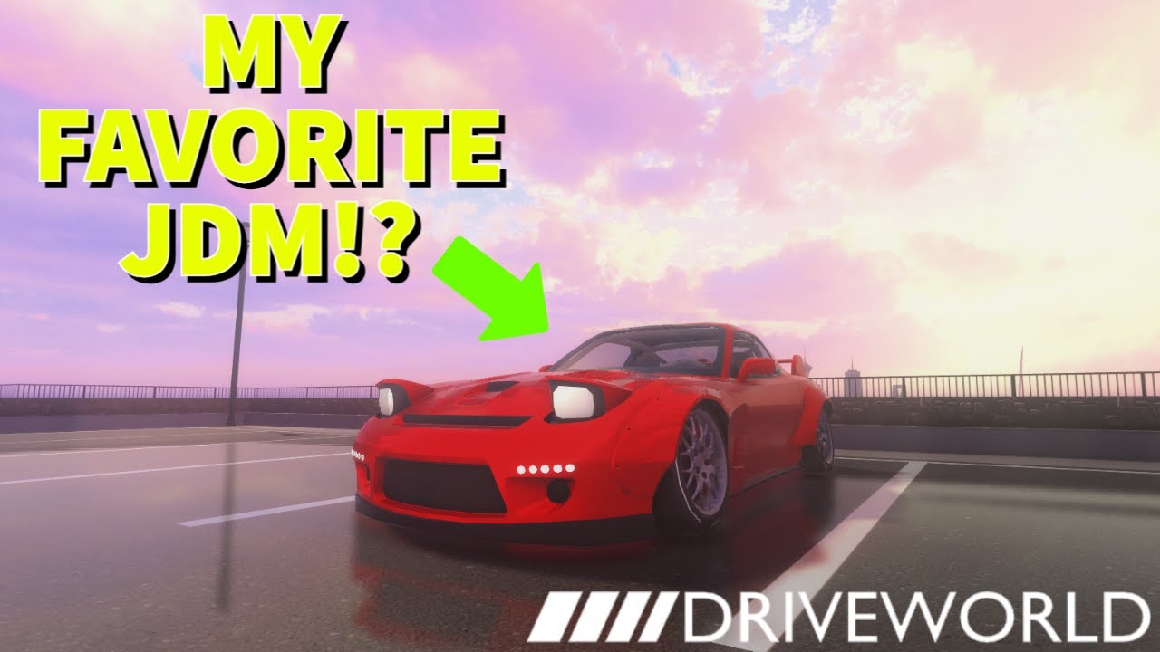 BUILDING MY MOST FAVORITE JDM CAR IN ROBLOX DRIVE WORLD! - YouTube