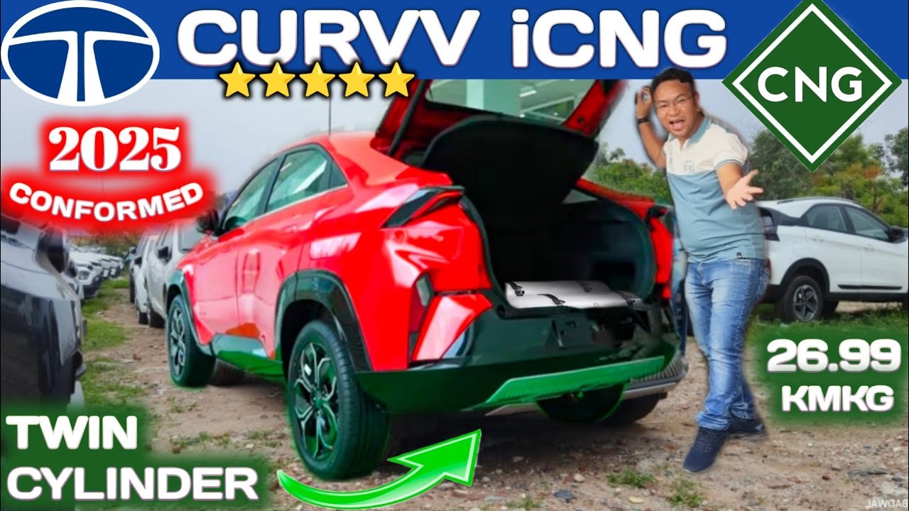 TATA CURVV CNG LAUNCH CONFIRMED : TATA CURVV iCNG 2025 MODEL LAUNCH ...