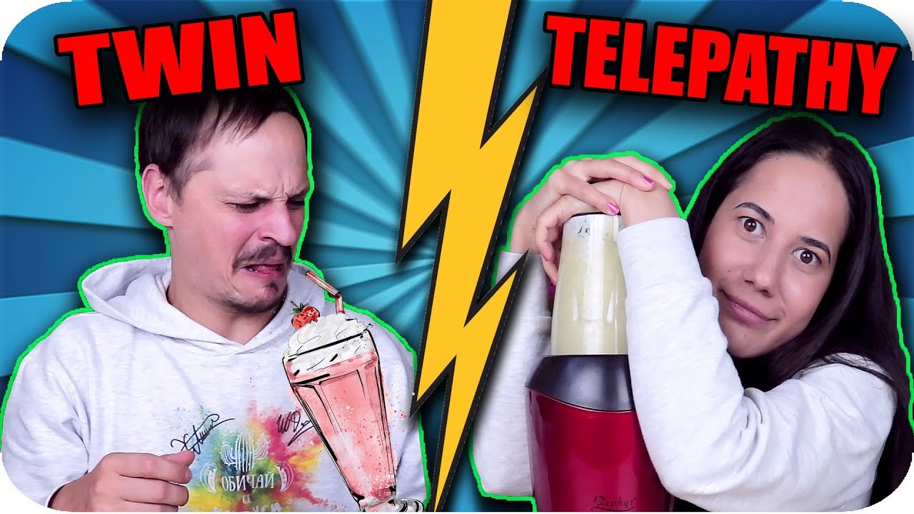 Twin Telepathy Smoothie Challenge - YouTube