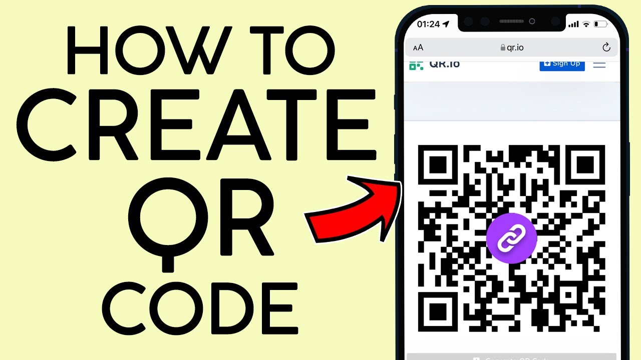 How to Create Your QR Code on Iphone 2022 #qrcode - YouTube