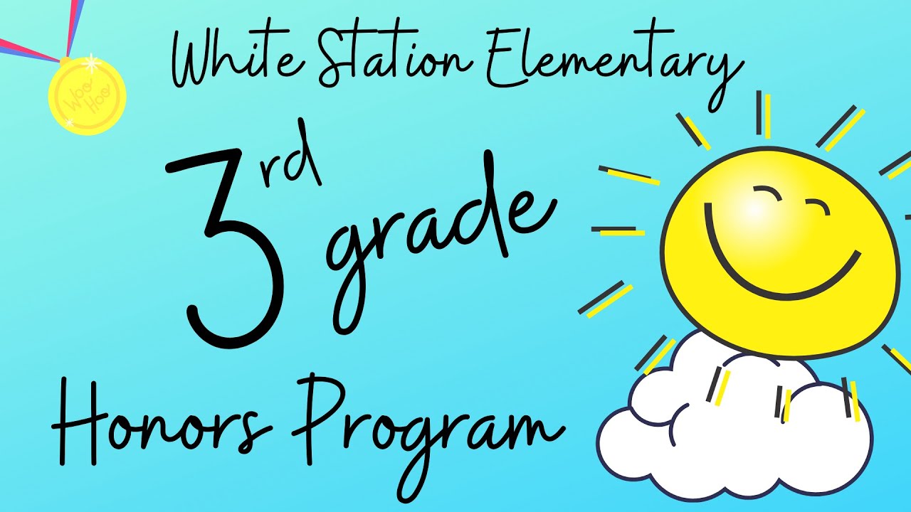 WSE 3rd grade Honors Program - YouTube