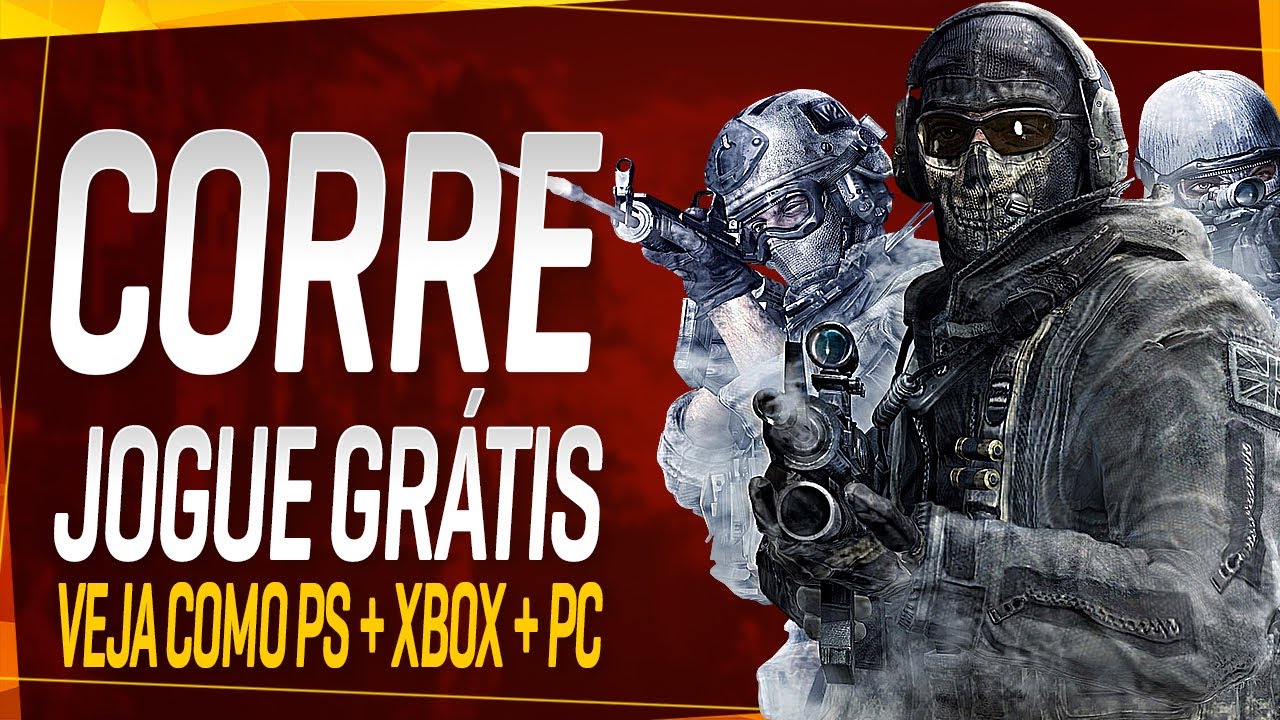 ATENÇÃO JOGUE GRÁTIS e BAIXE JÁ PLAYSTATION, XBOX e PC - YouTube