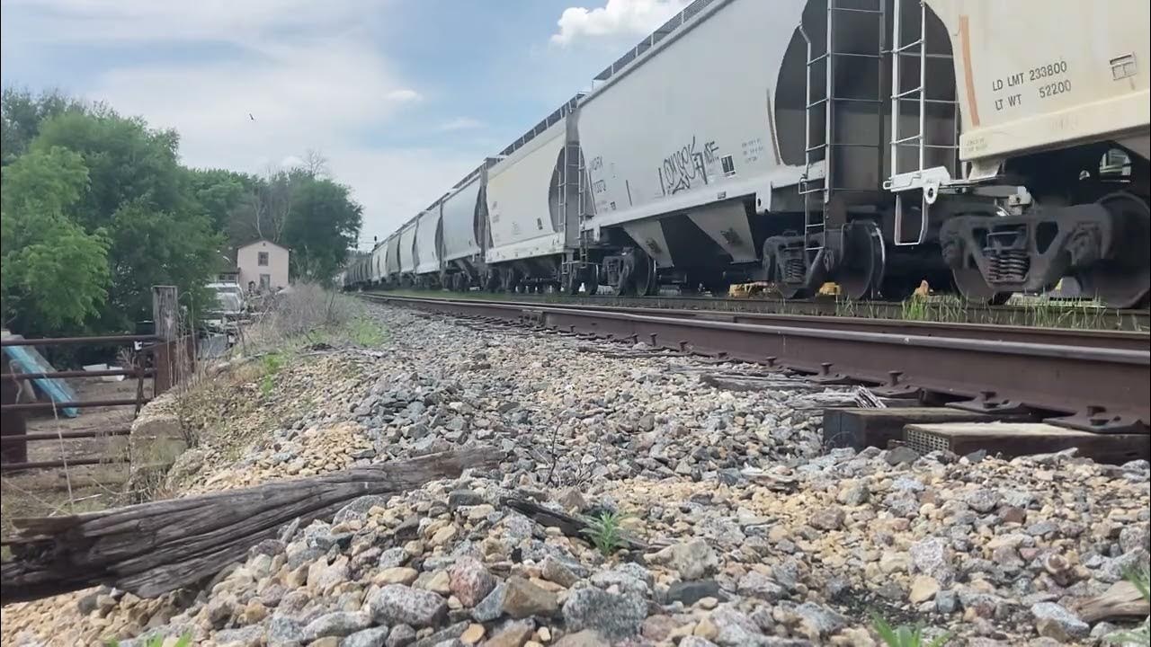 Loaded sand train - YouTube