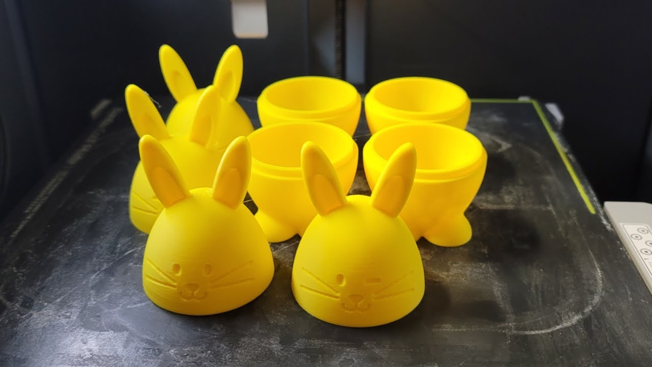Colorful Easter Egg 3D Print Timelapse - YouTube