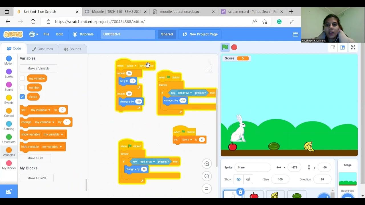 Itech 1101: IT Problem Solving Implementation Assignment - 30396744 - YouTube