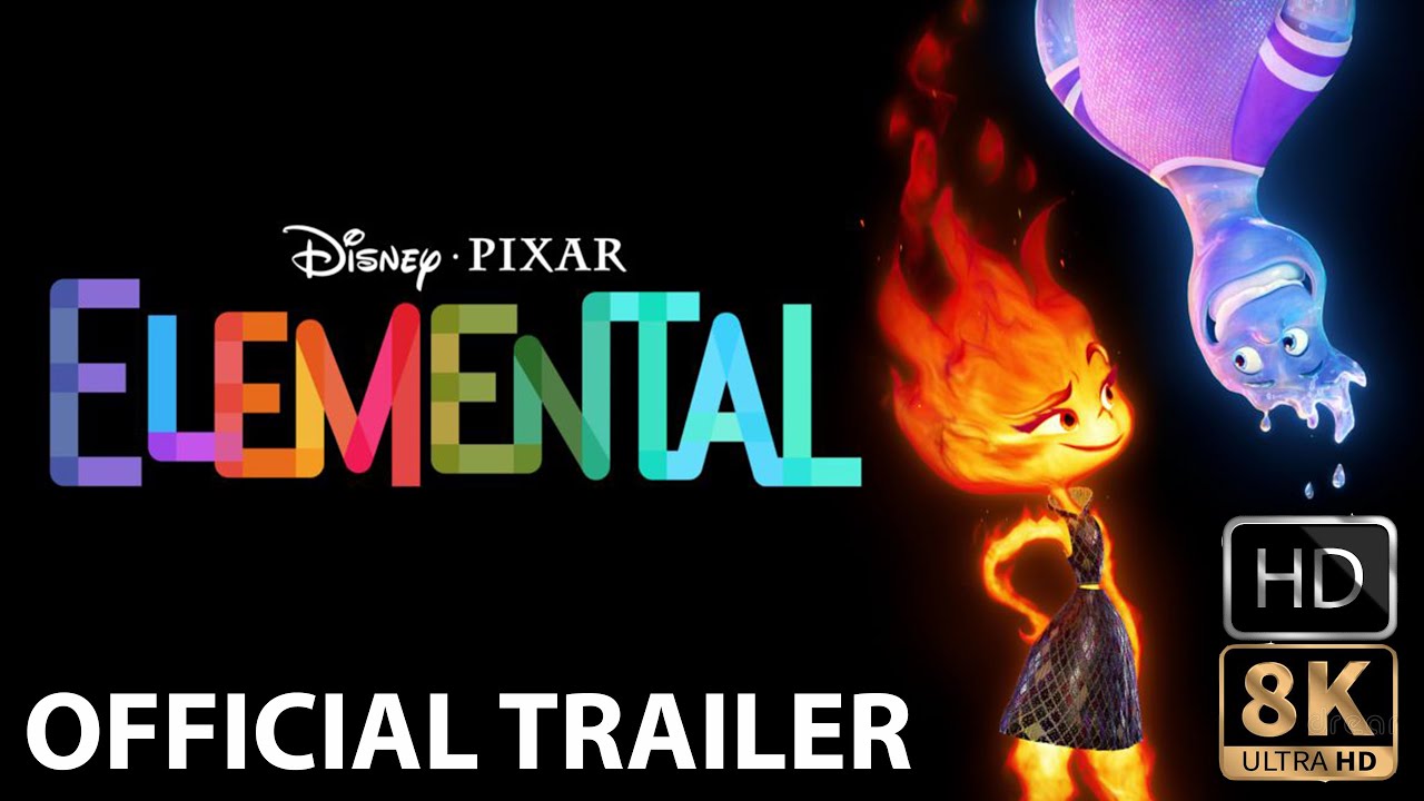 Elemental | Pixar Official Trailer | 2023 Disney - YouTube