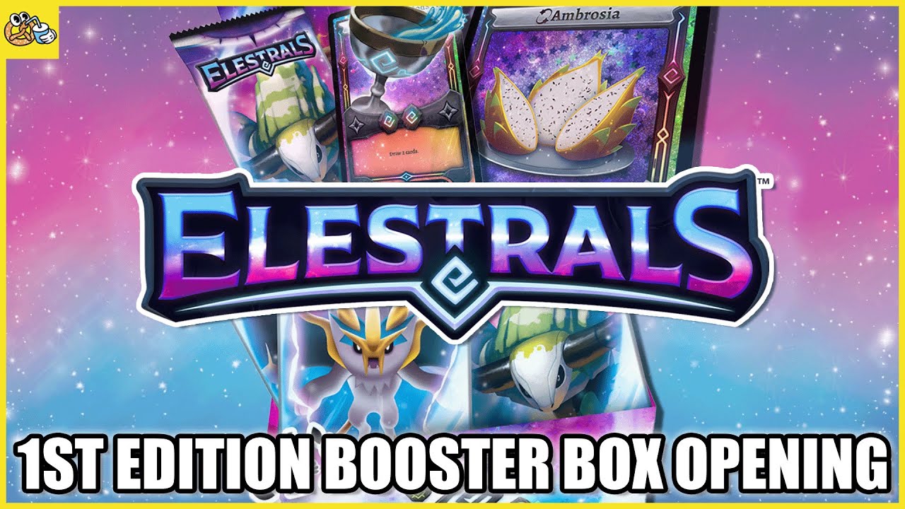 FIRST EDITION IS HERE! | Elestrals TCG 1st Edition Booster Box Opening ...