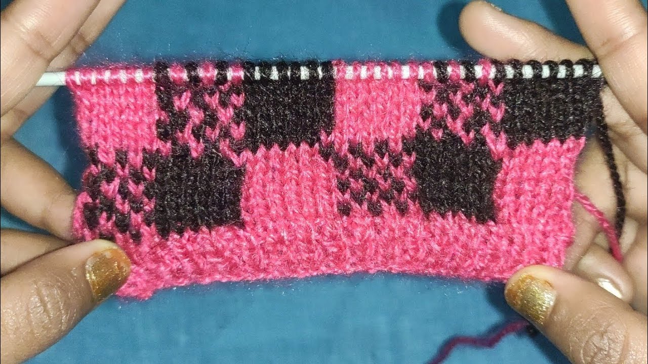 New design Two colour knitting pattern/cardigan baby sweater /cap ...