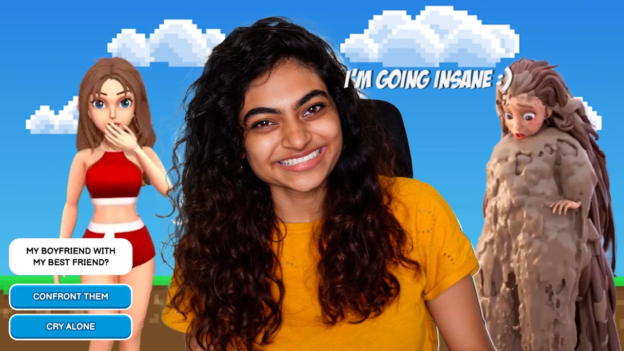 watching ridiculous game ads + playing one of them - YouTube