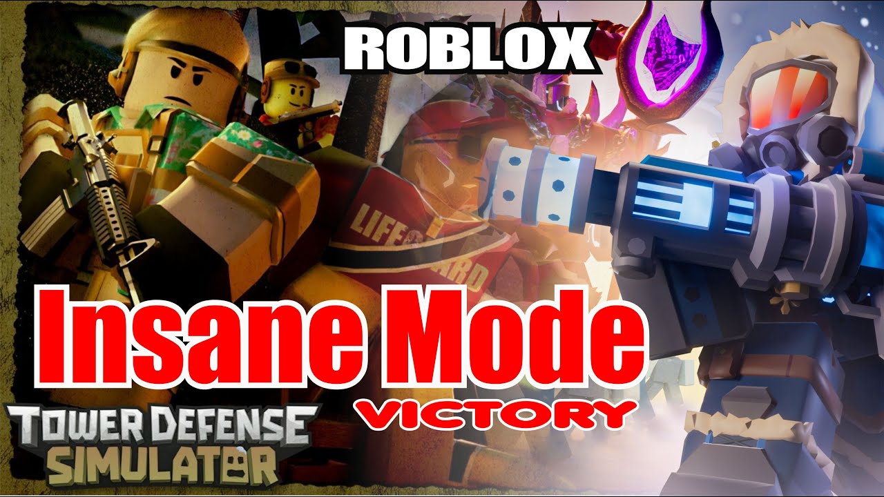 ROBLOX- TDS ( Insane Mode ) - YouTube