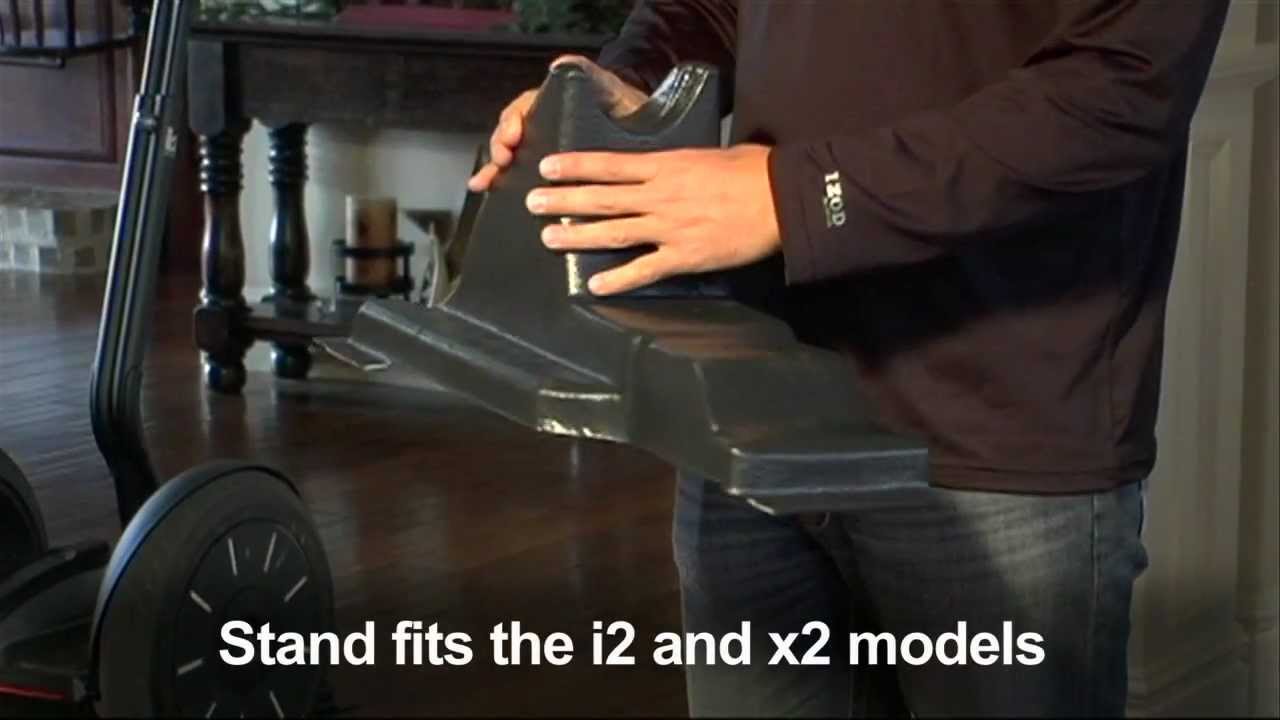 Segway Stand for i2 & x2 Segways - YouTube