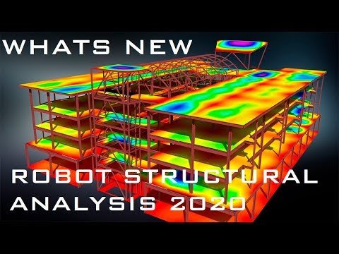 NEW FEATURES IN AUTODESK ROBOT STRUCTURAL ANALYSIS 2020 - YouTube