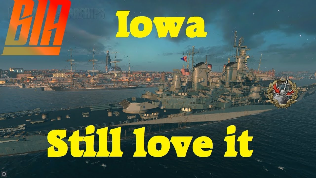World of Warships-Iowa Still love it - YouTube