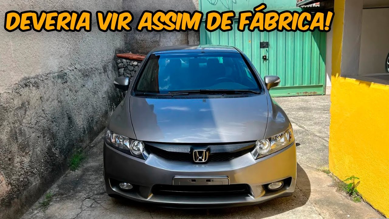 Nova grade do Honda Civic G8! - YouTube