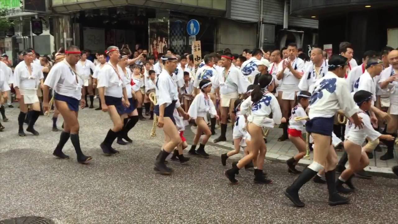 2016 Hakata Gion Yamakasa Festival - YouTube