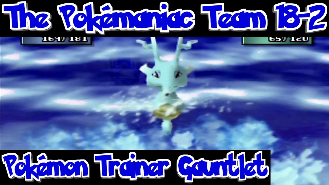 Pokemon Trainer Gauntlet 18-2: GB Pokemaniac Team, Poke Cup Great Ball ...