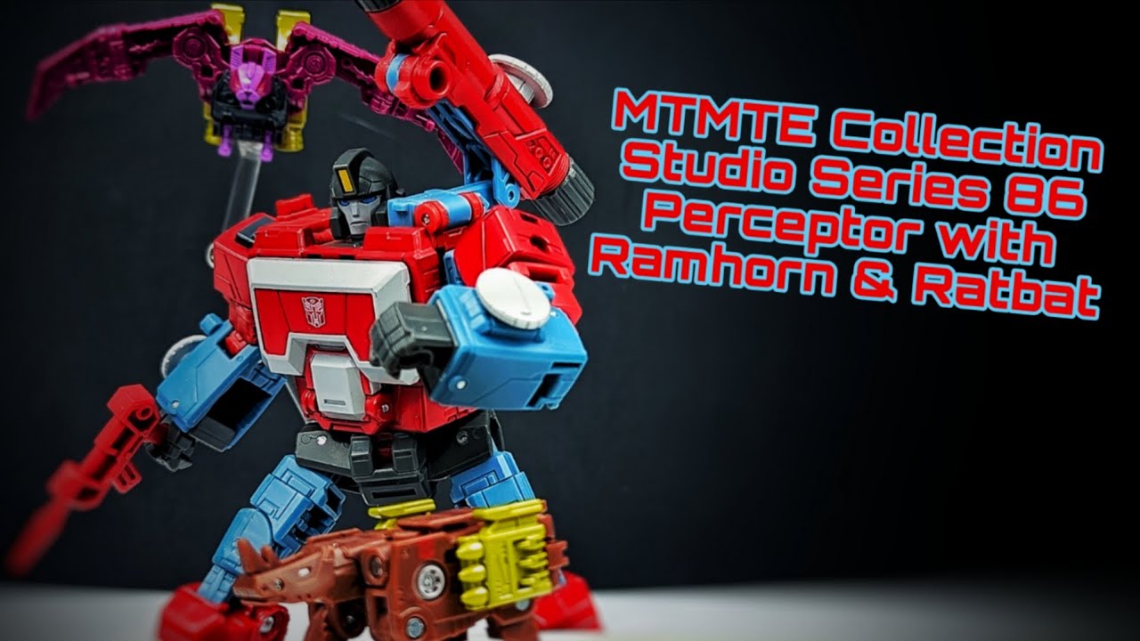 Transformers || MTMTE Collection Studio Series: 86 Perceptor with ...