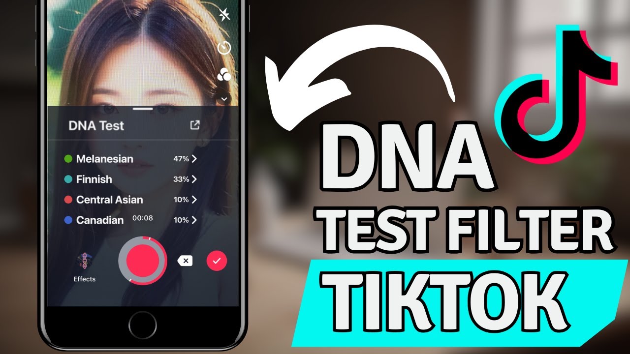 How To Get a DNA Test Filter On TikTok - FIX - YouTube