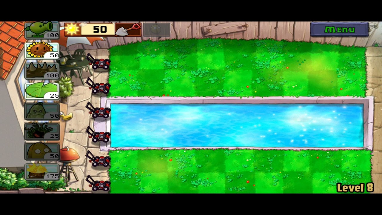 part 5 plants vs zombie game offline - YouTube