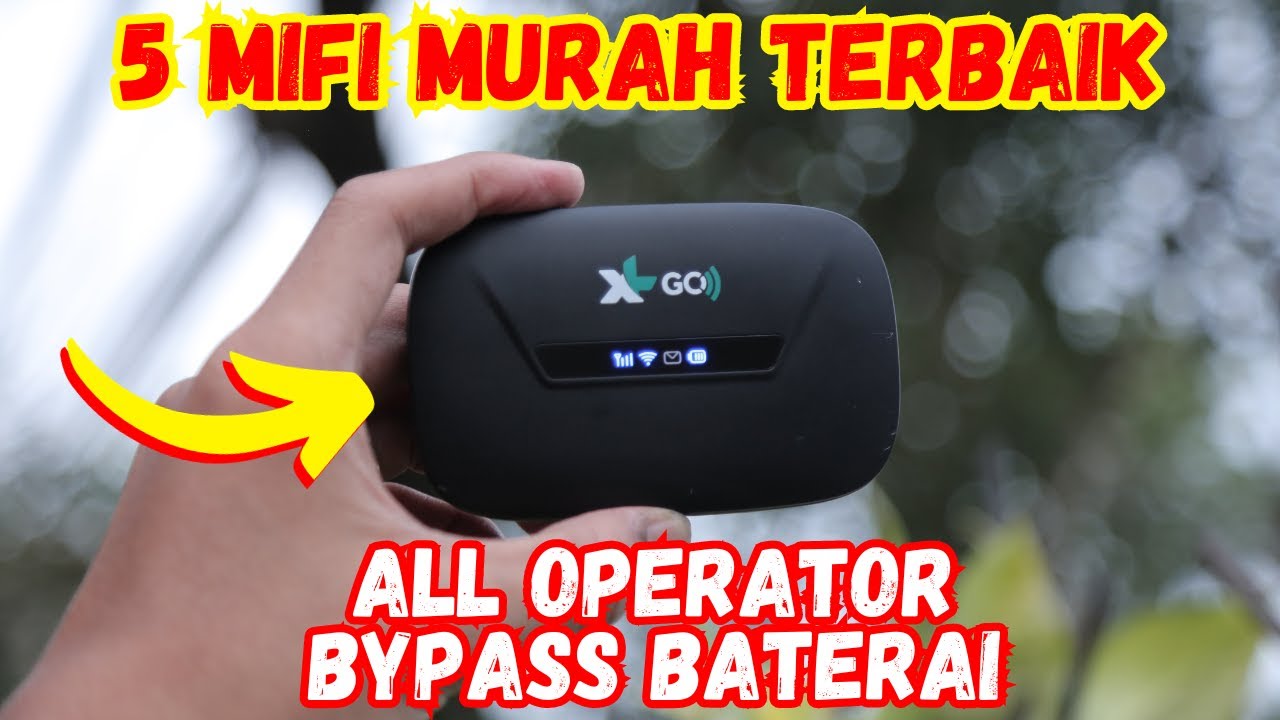 5 MODEM MIFI MURAH TERBAIK! All Operator, Bypass Baterai! - YouTube