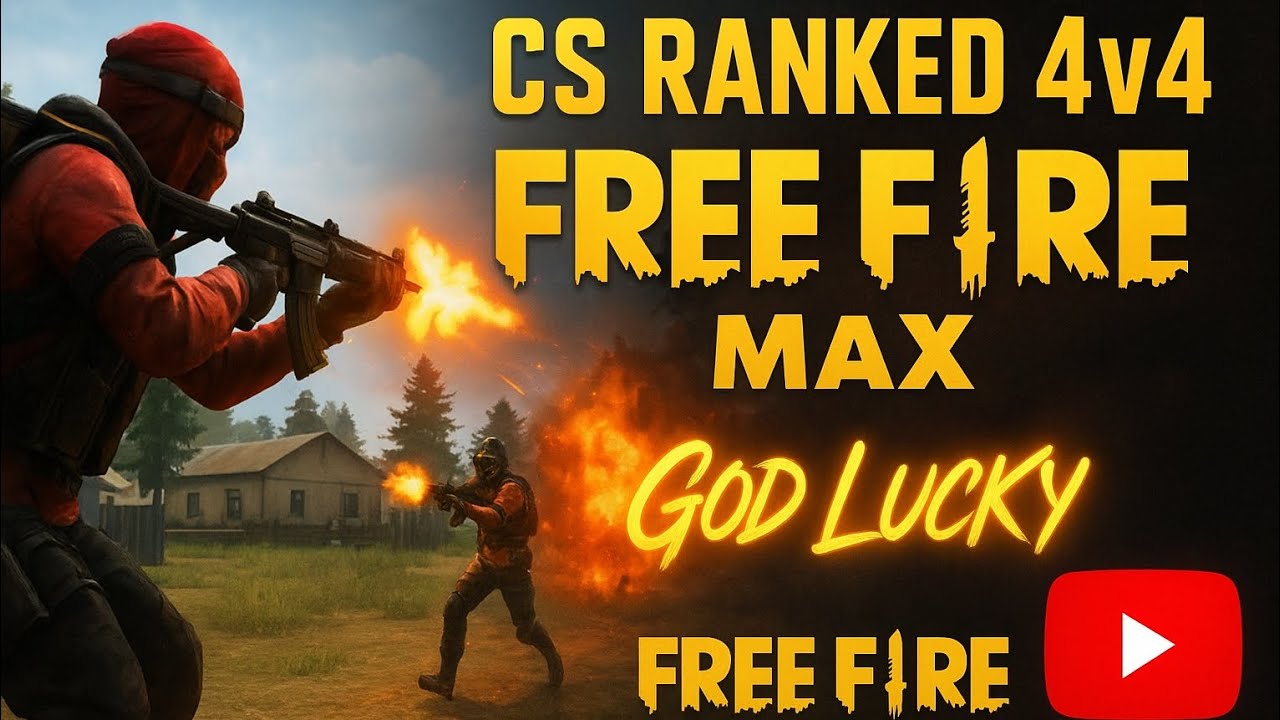 💥 CS Ranked 4v4 में जबरदस्त Battle – Free Fire Max Gameplay #freefire ...