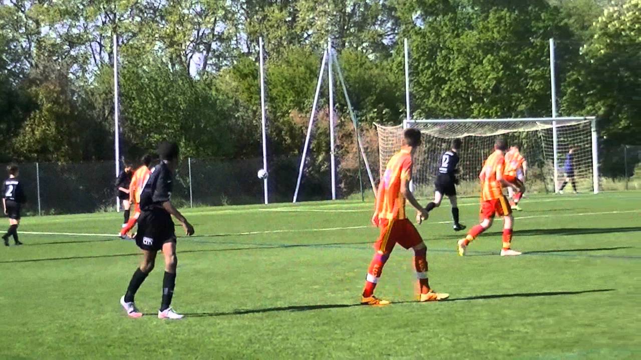 U15-US Castanet contre FC Venerque le Vernet - YouTube