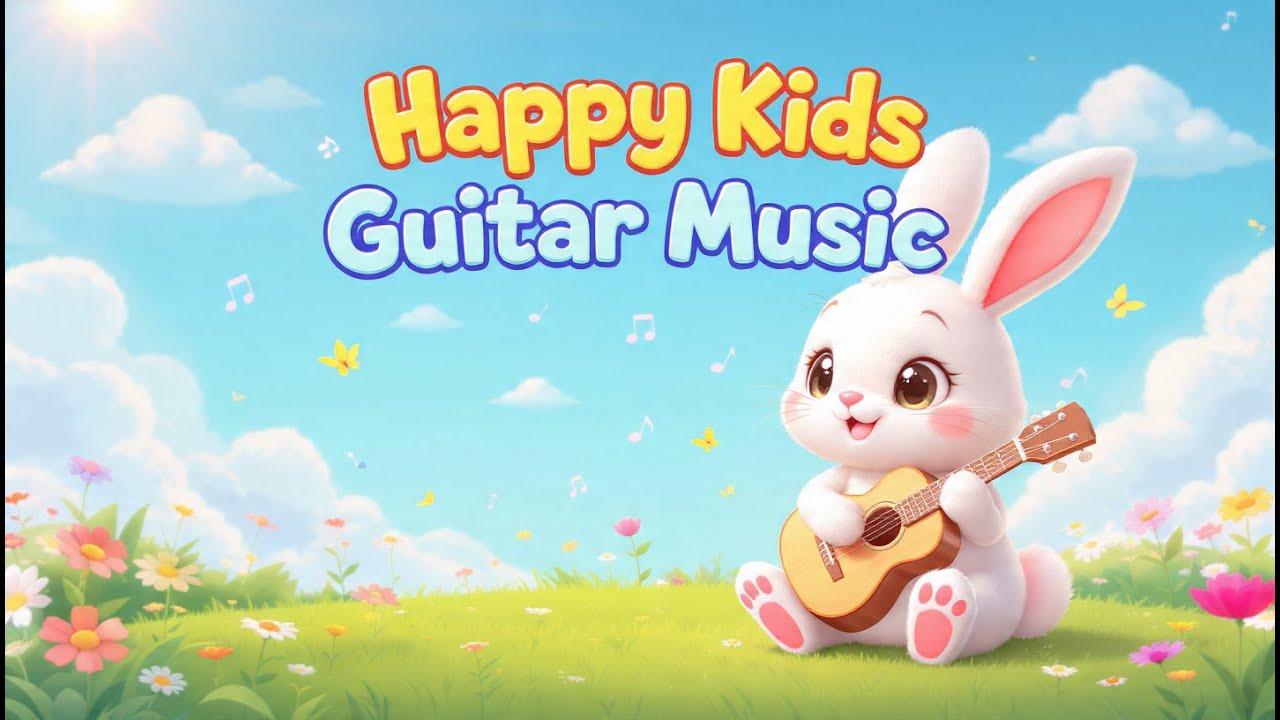 Happy Kids Guitar Music – Relaxing Acoustic Instrumental for Children ...