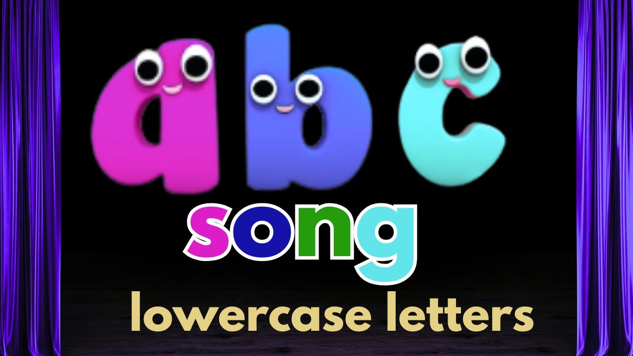 Learn ABCs with Lowercase Letters | Alphabet Song for Kids | Nursery ...