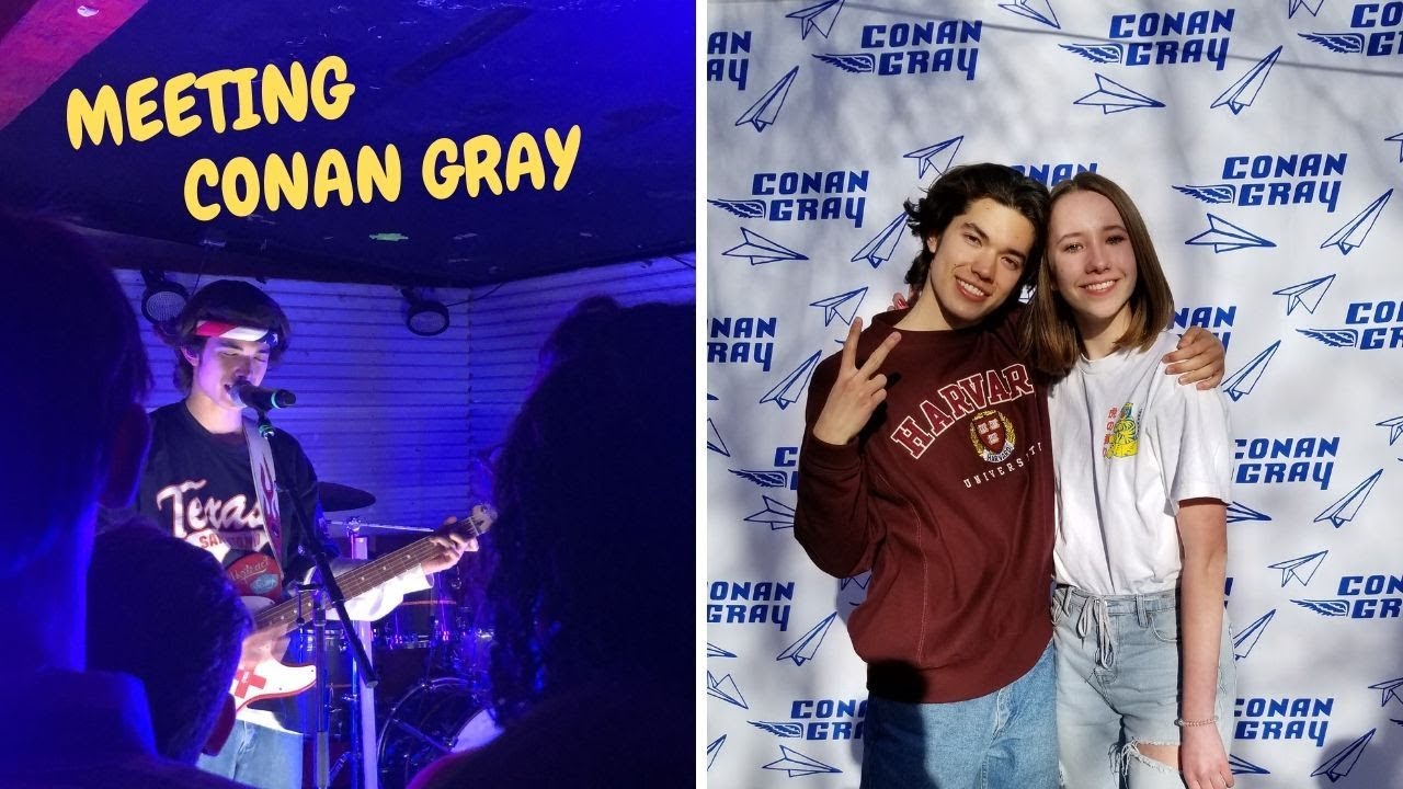 meeting conan gray! (salt lake city tour) - YouTube