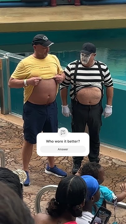 Tom The Mime Funniest Moments 😂🤣 Who Wore It Better Seaworldmime