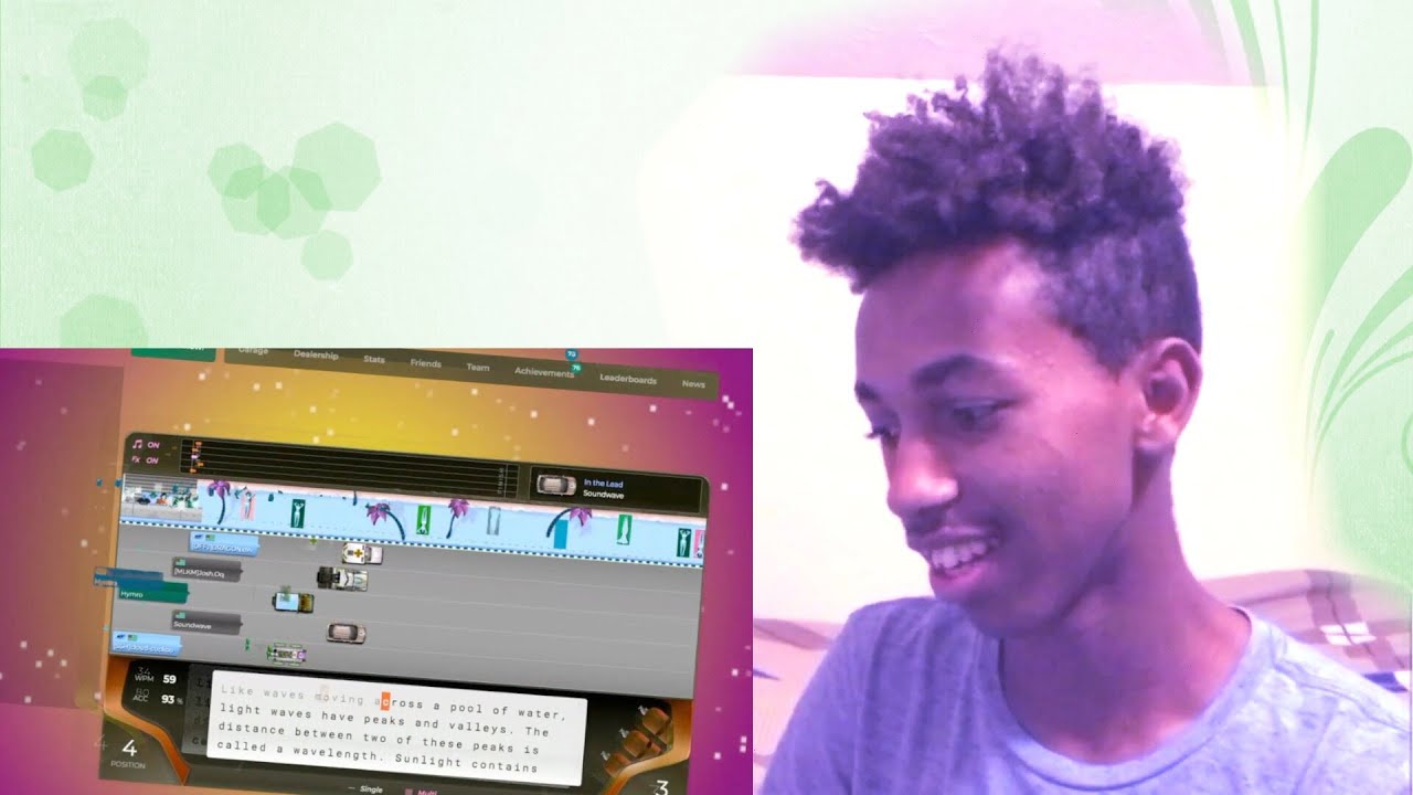 This nitro type song is actually funny with the "captions" - YouTube