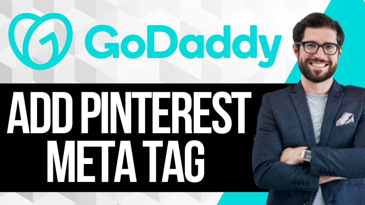 How To Add Pinterest Meta Tag In GoDaddy - YouTube