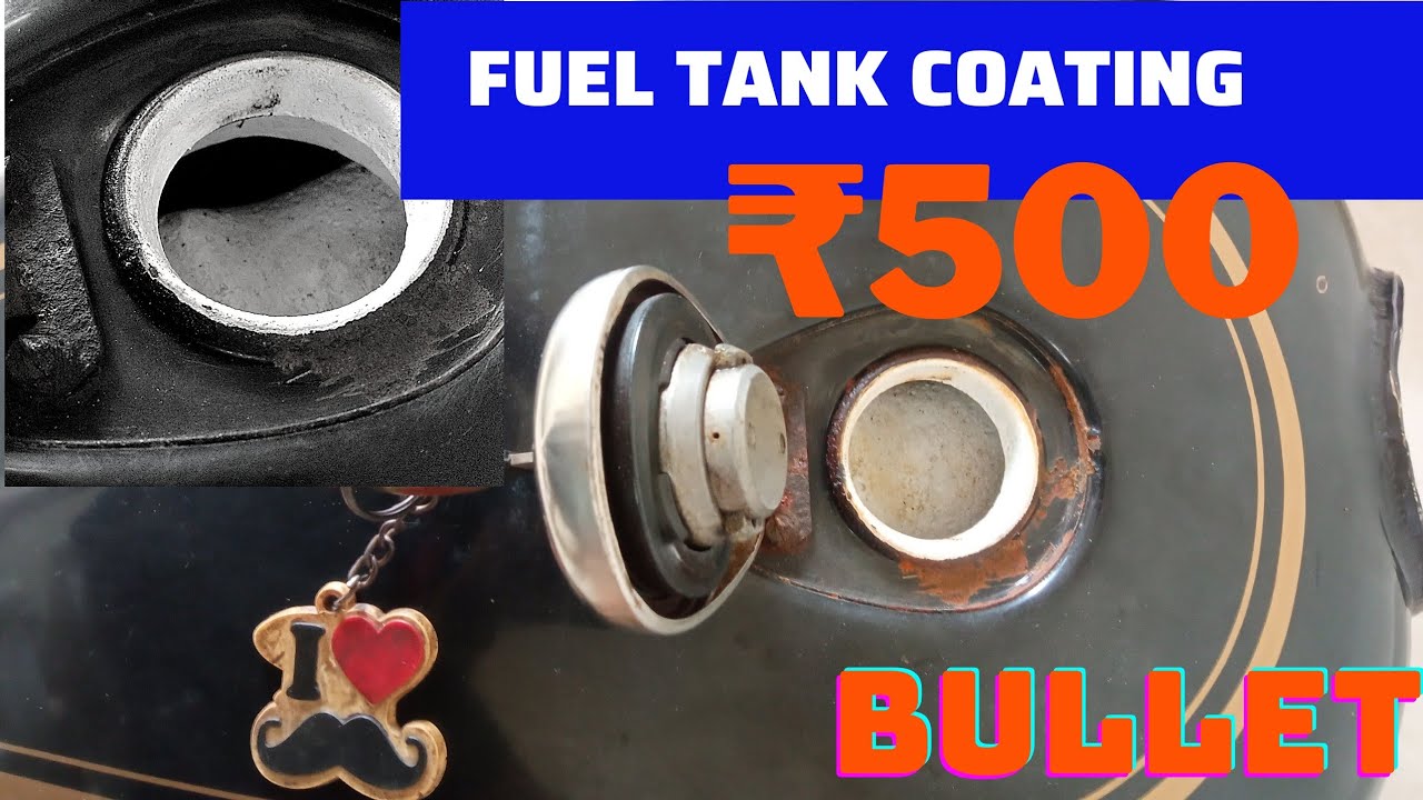 Bullet Fuel Tank coating | Rust Tank | Standard 350 fuel Tank Rust ...