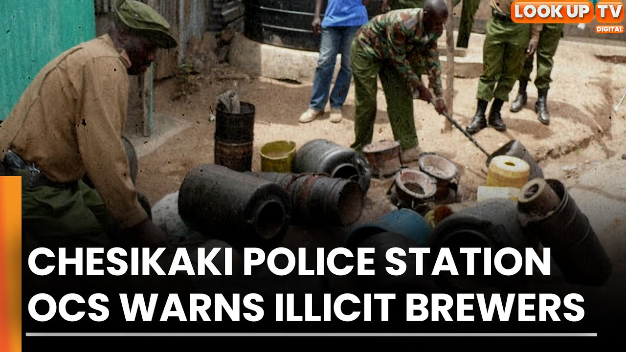 Illicit brew crackdown - YouTube