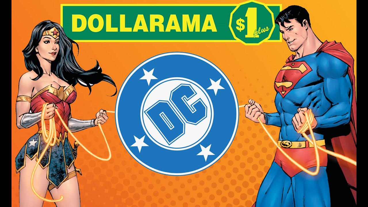 DC Comics Dollarama Dollarstore Toys - YouTube