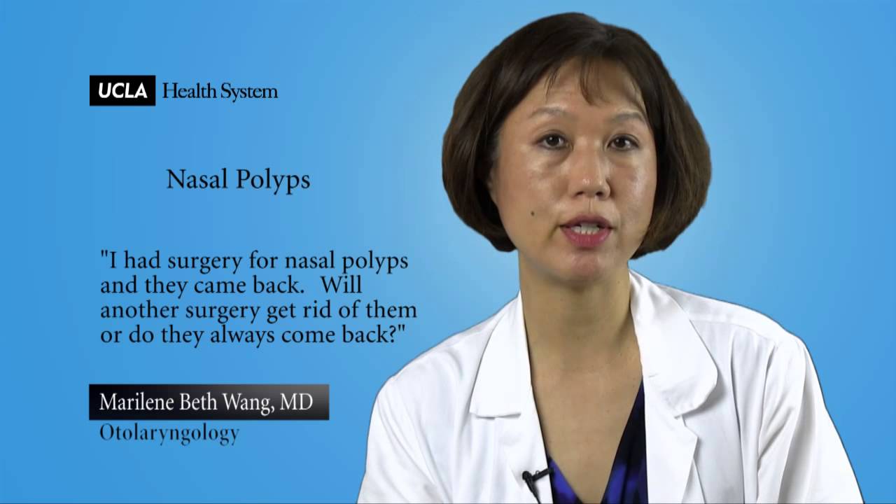 Real Questions | Nasal Polyps | UCLA Head and Neck Surgery - YouTube