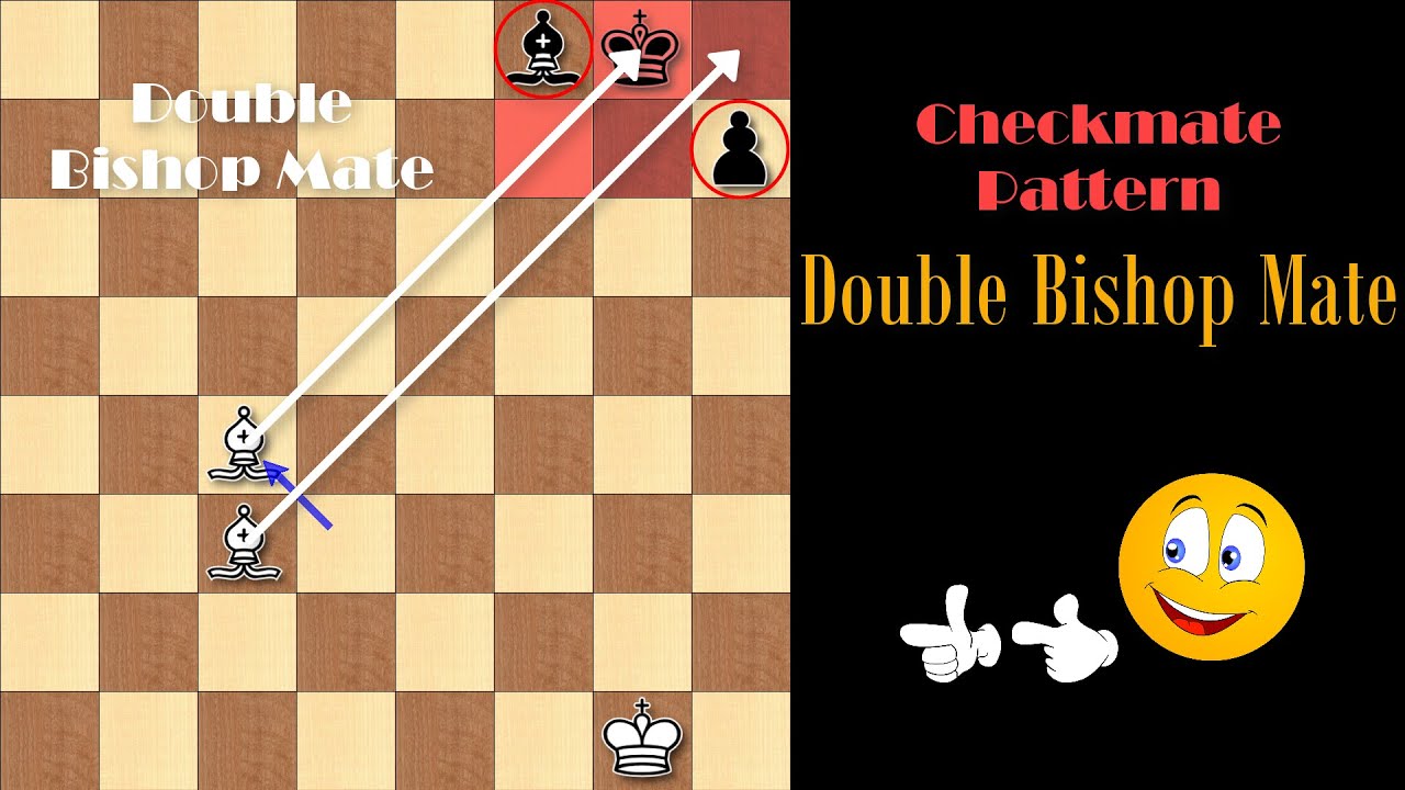 Checkmate Pattern YOU MUST KNOW: Double Bishop Mate - YouTube