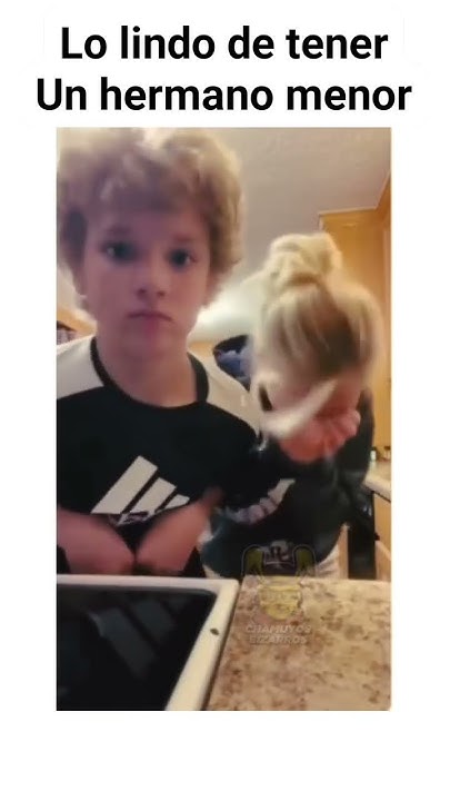 Cuando tienes un hermano menor #humor #hermanos - YouTube
