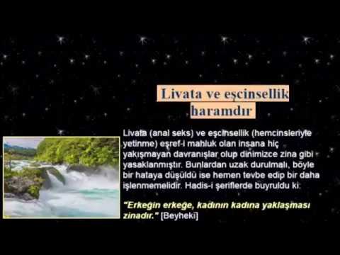 Livata ve eşcinsellik haramdır