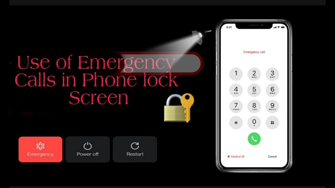 How to set Emergency call option in Phone lock🔒 screen. - YouTube