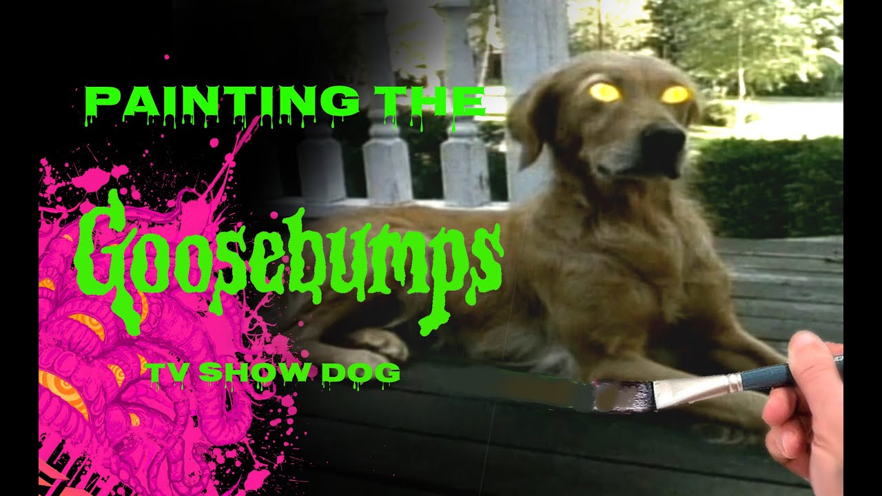 The 90s Goosebumps TV Show Dog - Painting - YouTube