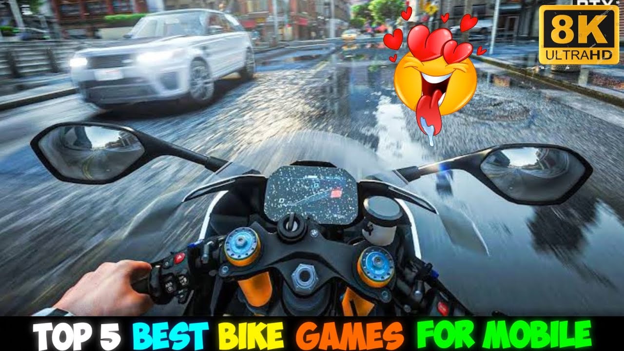 TOP 5 BEST BIKE RACING GAMES FOR ANDROID || #bikelover - YouTube