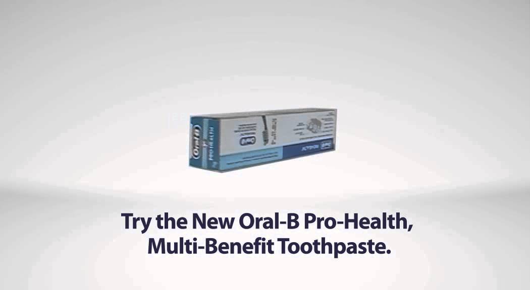 Oral-B Pro-Health Toothpaste New Product Watch Video - YouTube