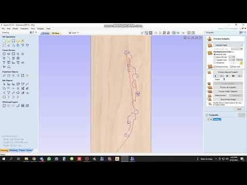 How To Make Aspire Fluting &Toolpath - YouTube