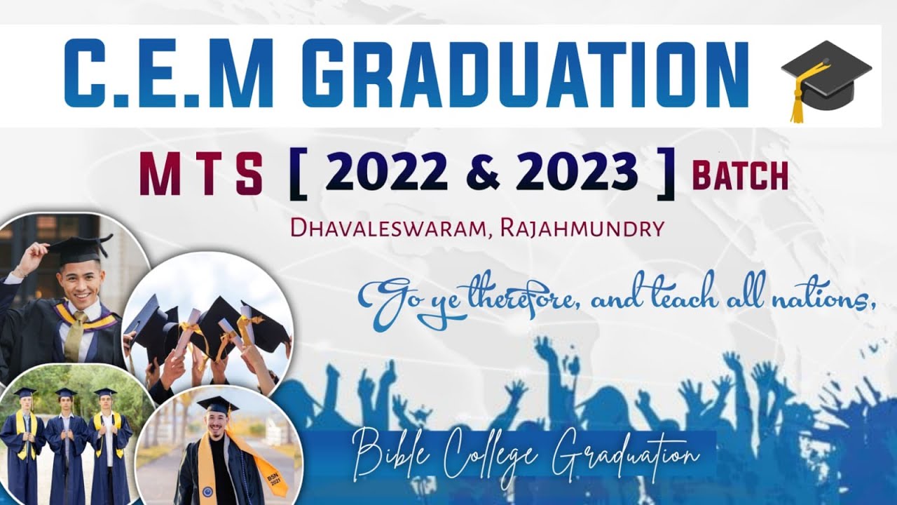 C.E.M GRADUATION M T S [2022&2023] BATCH {ORIGINAL} - YouTube
