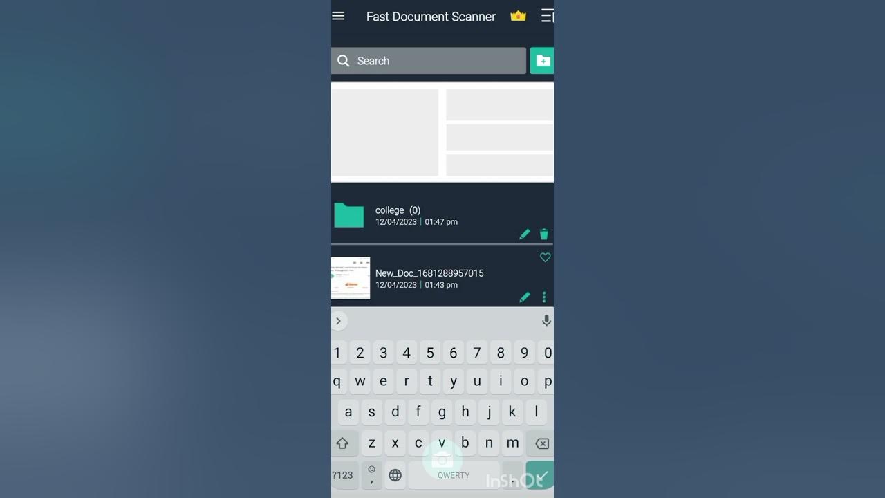 How to use Fast Document scanner App - YouTube